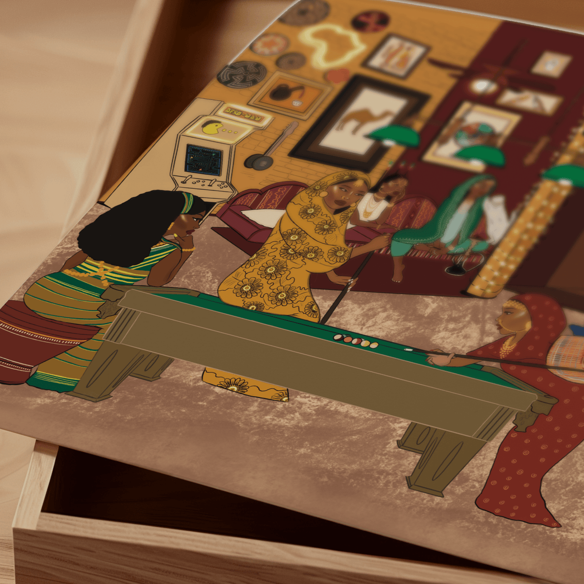 East African Cafe - Special Edition - Matte Horizontal Posters – Hanan ...