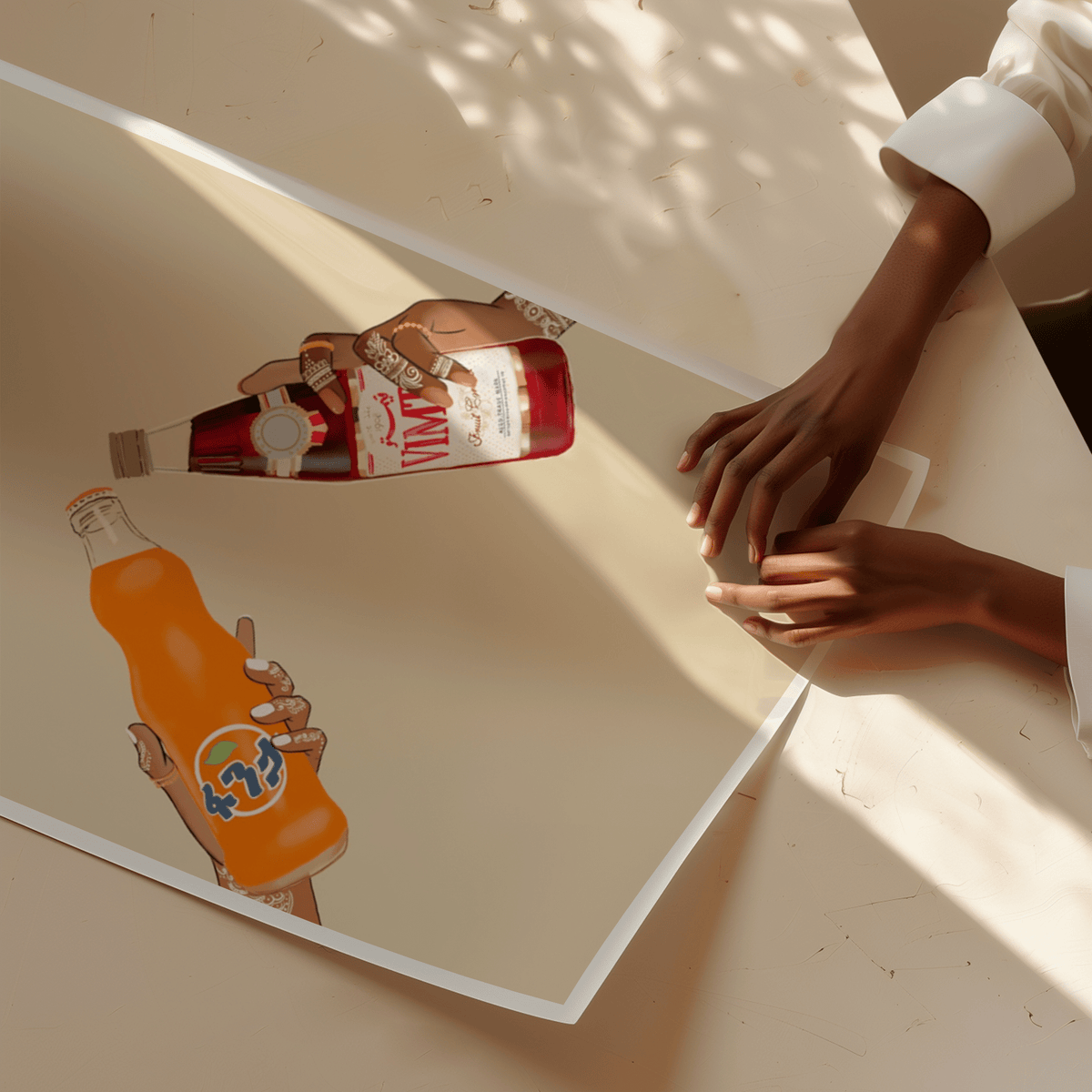 Fanta x Vimto - Matte Vertical Posters – Hanan's Corner
